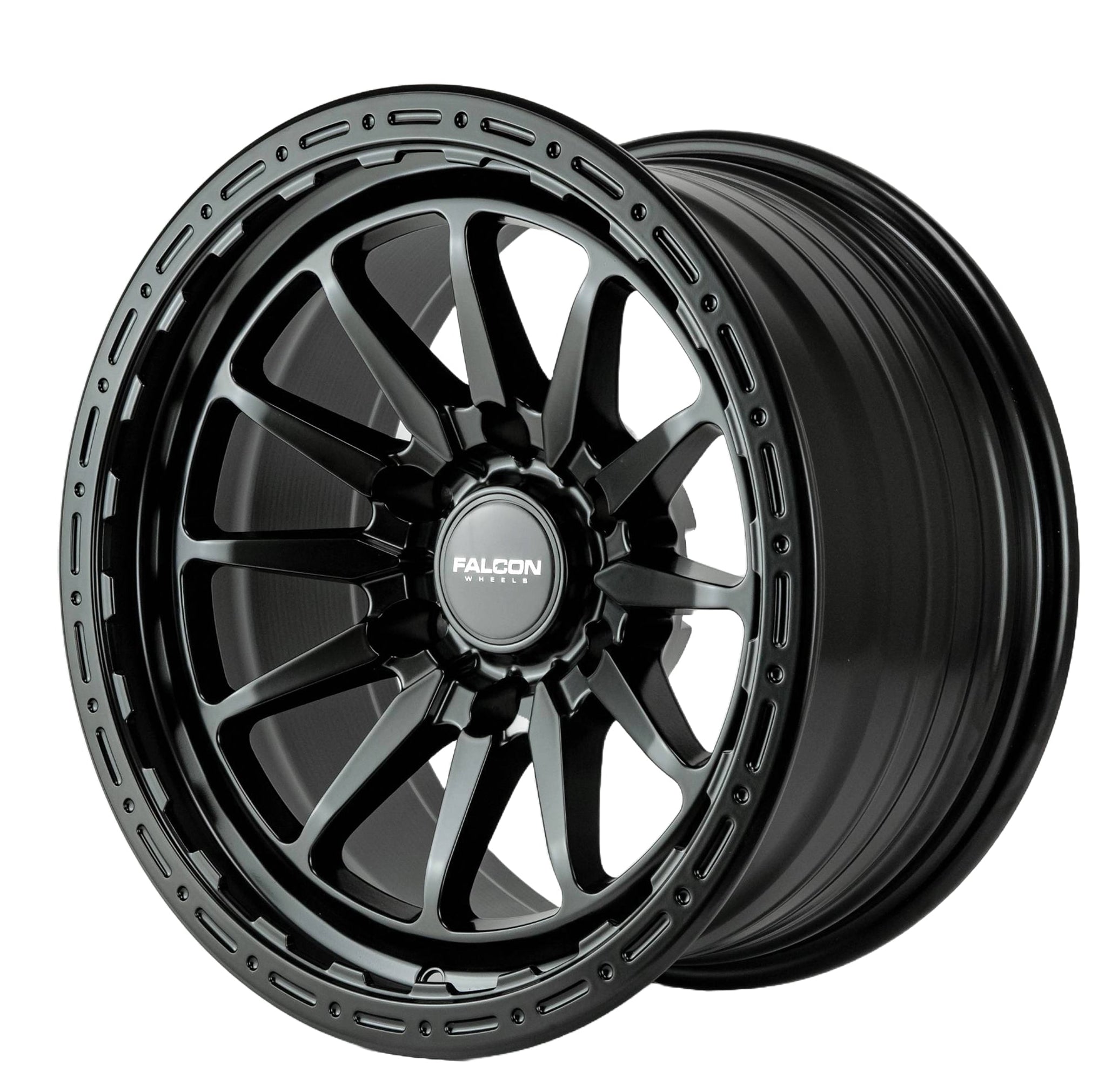 TC1 - Excel Matte Black 17x9 | Best Price in 2025 at Falcon Off-Road Wheels