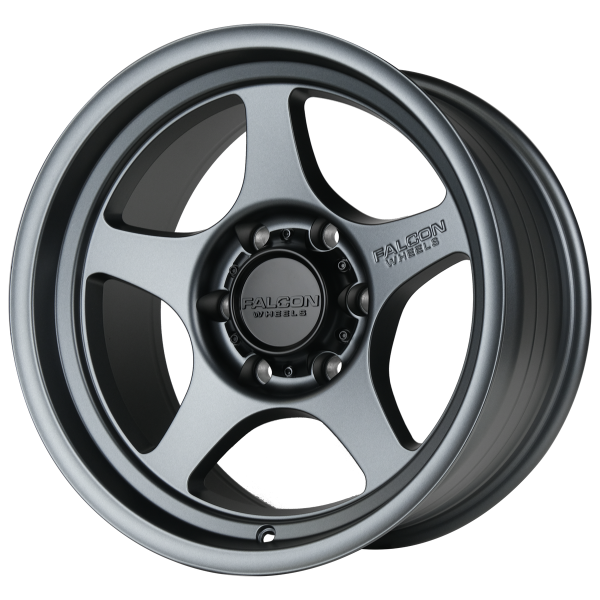 T2 - Matte Gunmetal 17x9 | Best Price in 2025 at Falcon Off-Road Wheels